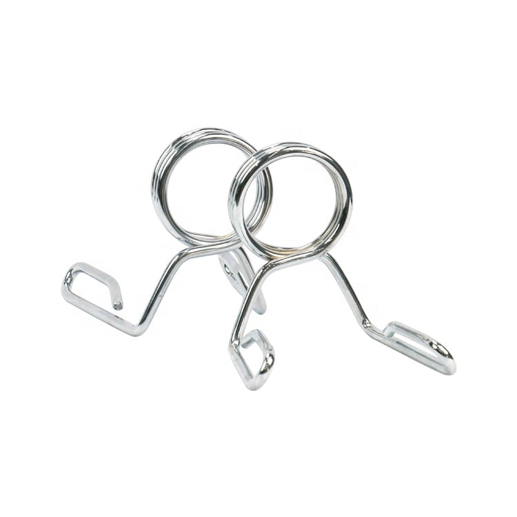 Olympic Barbell Spring Clips – Equipped Gym